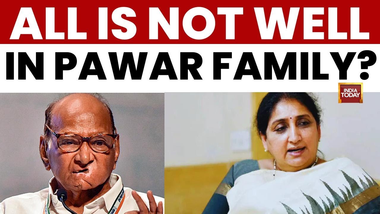 Pawar family split widens?: Supriya Sule refuses comment on Sunetra ...