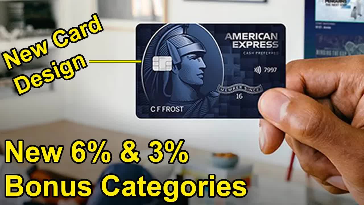 AMEX Blue Cash Preferred: New 6% & 3% cash back categories