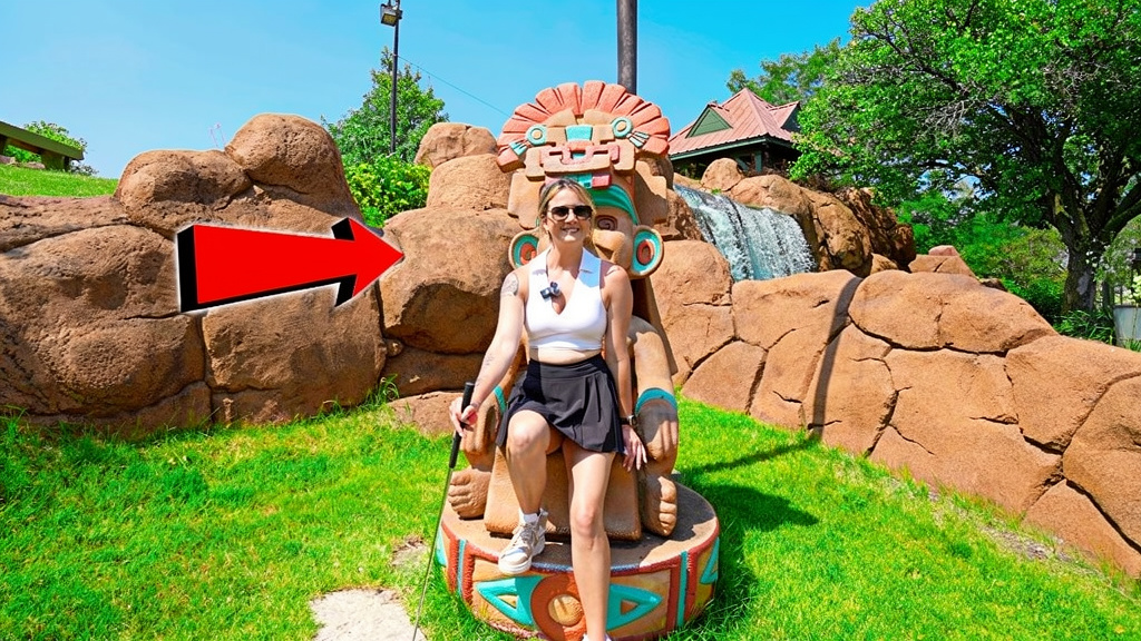 Are these the world’s biggest mini golf holes?