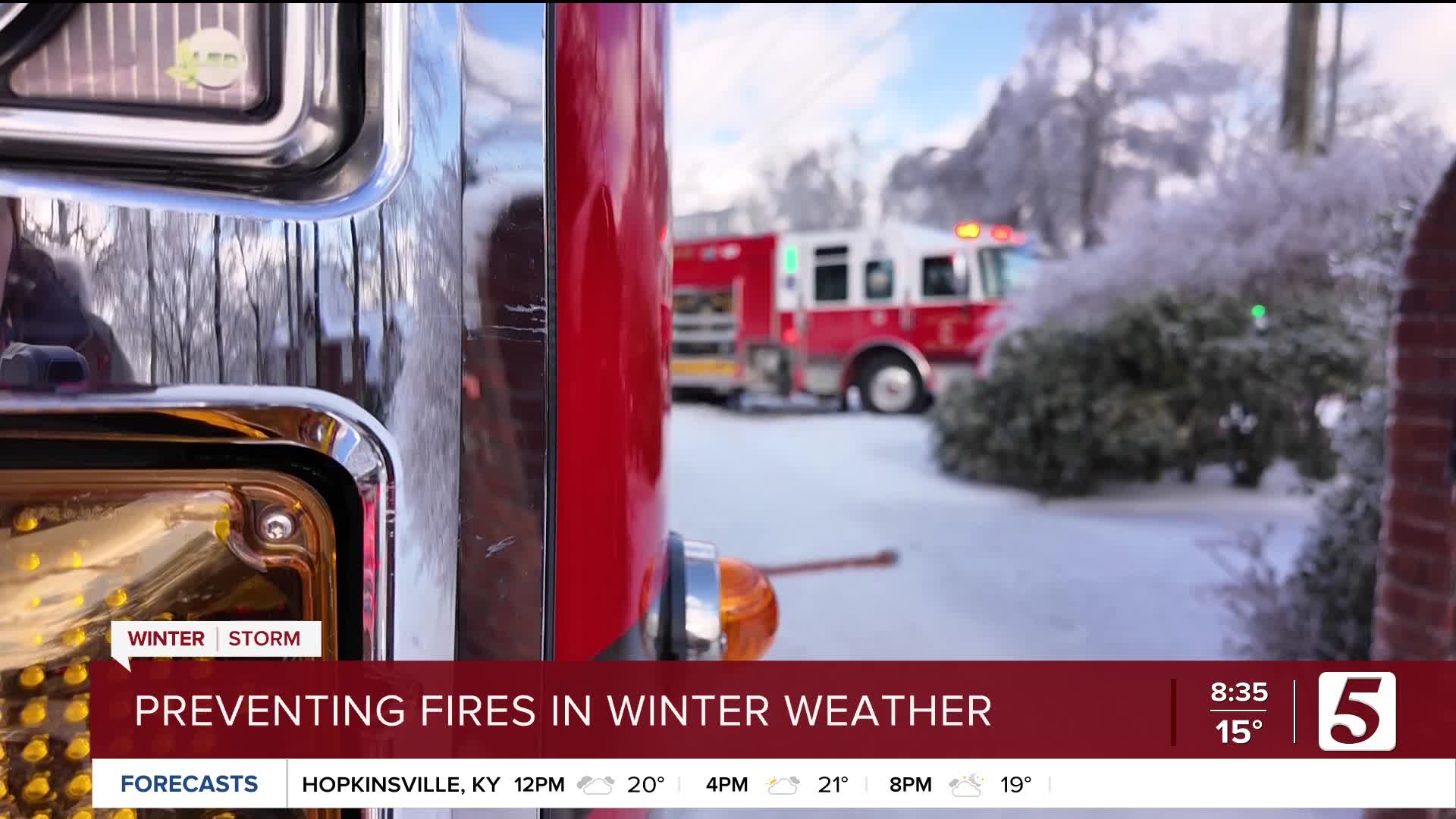 Preventing fires in winter weather: House fires spike during power ...