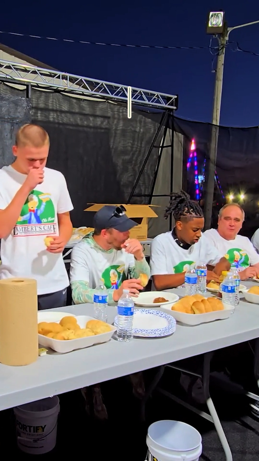 Lambert’s Cafe roll contest