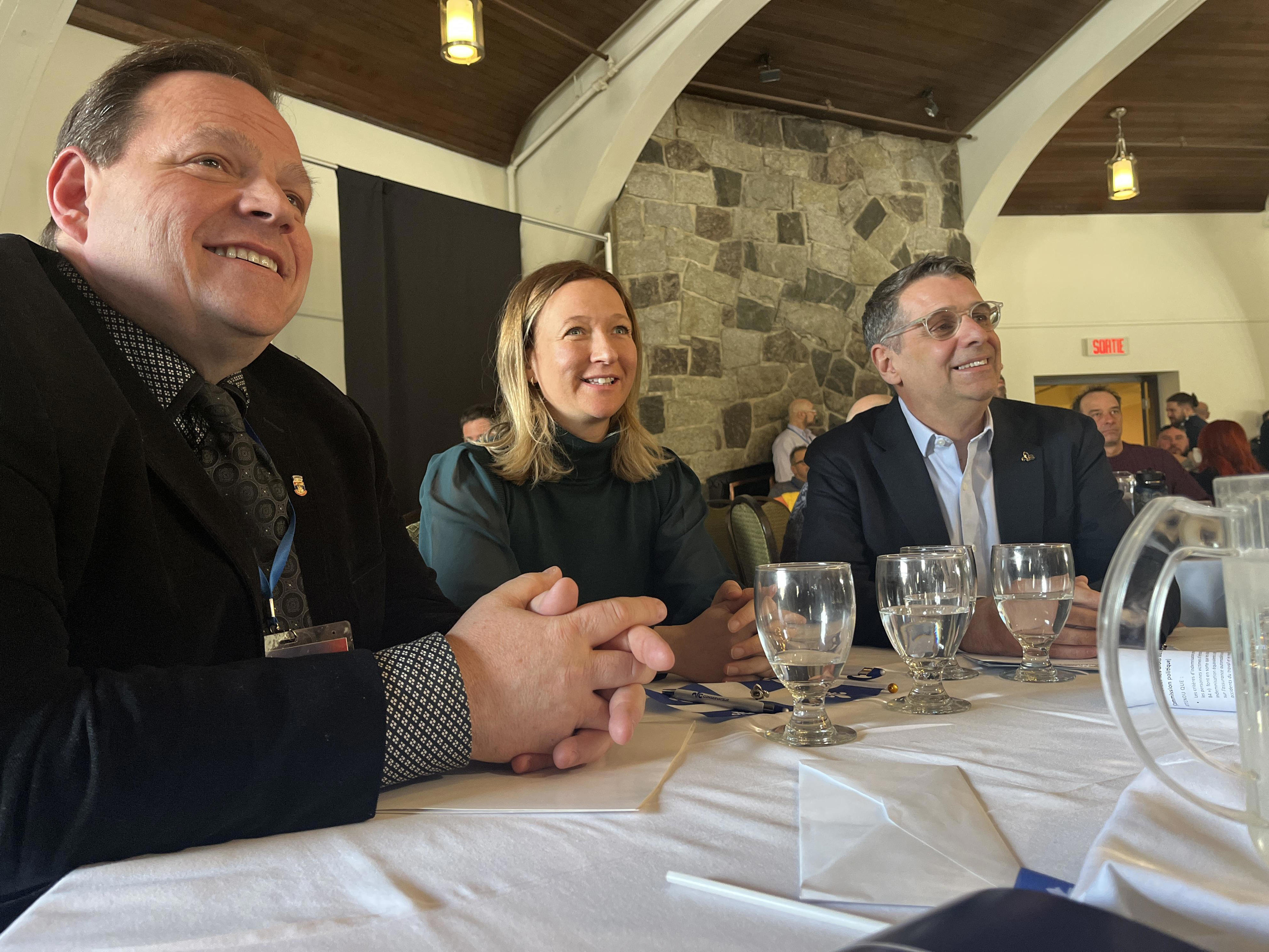 Maïté Blanchette Vézina accueillie en star au congrès du Parti ...