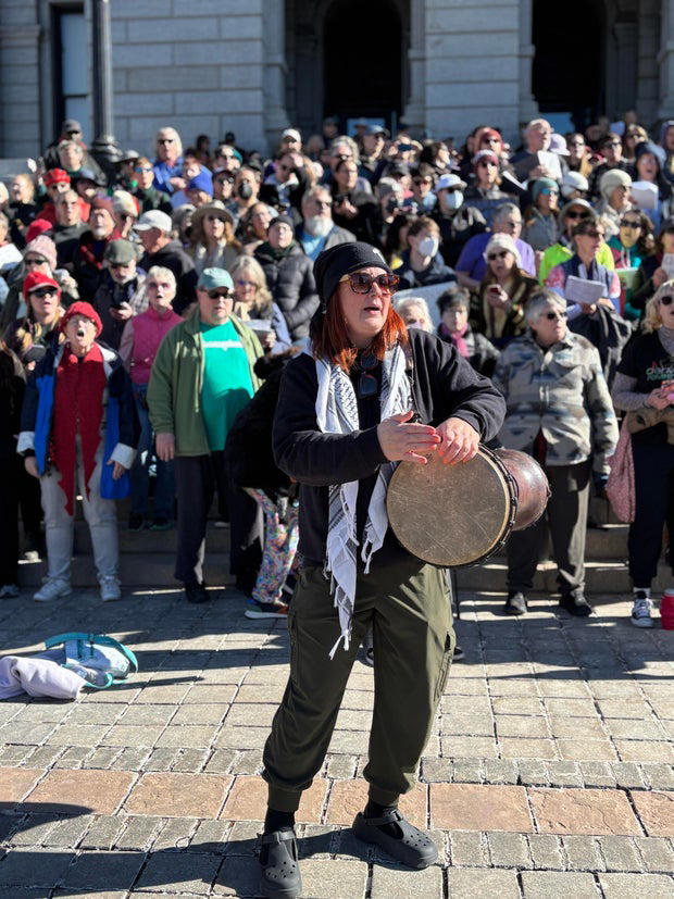 Multiple "ICE out" protests across Colorado include "singing resistance ...