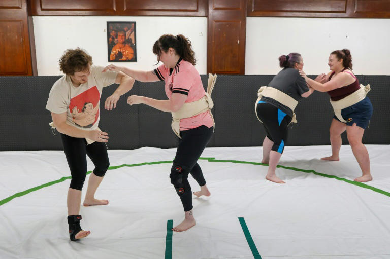 'Empowering': Ireland's first female sumo wrestler blazes a trail
