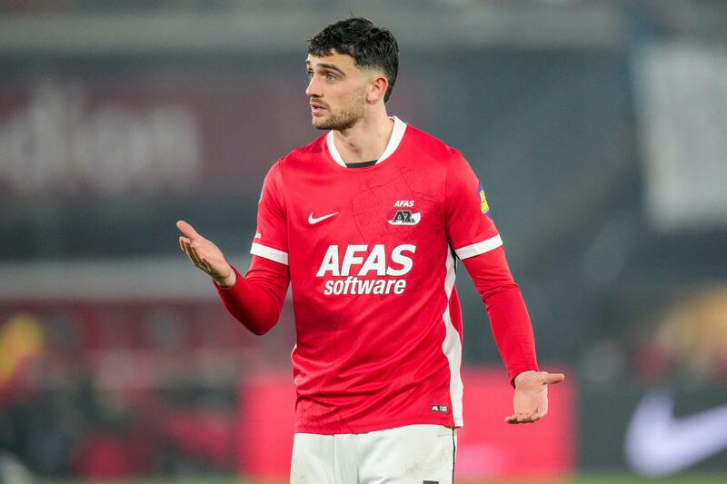 Ireland's Troy Parrott scores 21st goal of the season amid AZ loss
