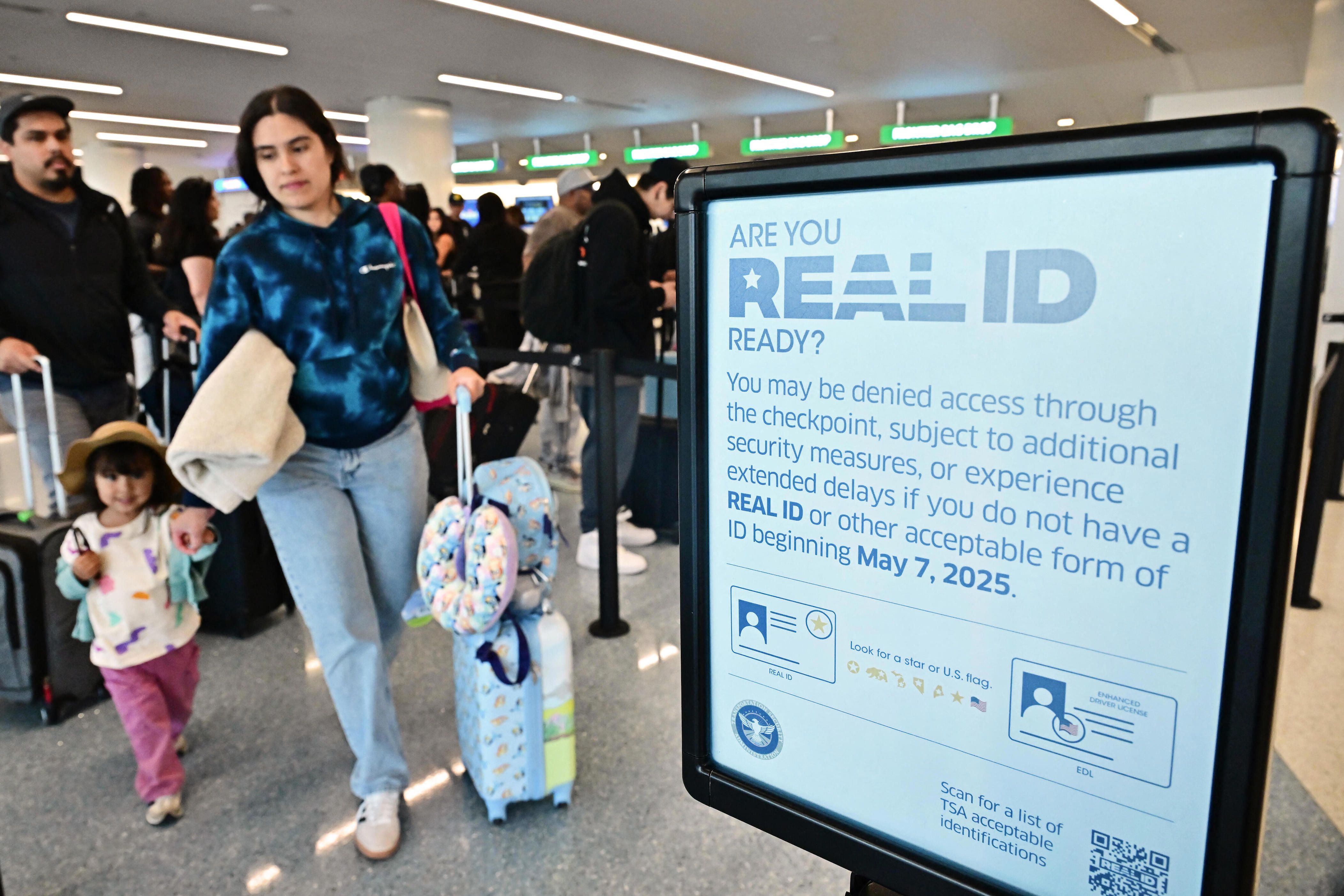 Air travelers without a Real ID now have to pay a $45 fee to fly