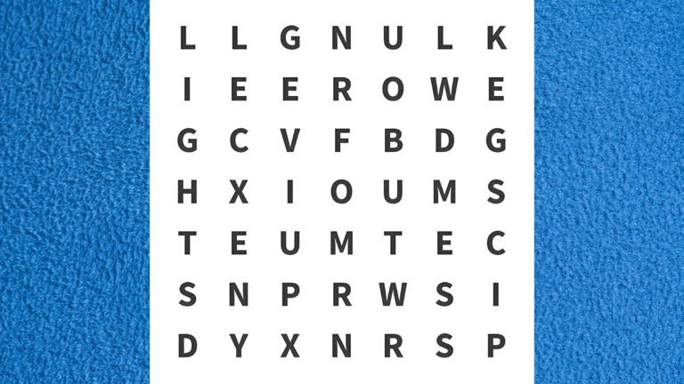 Word puzzle brain teaser - Can you guess and spot the word in 7 seconds?