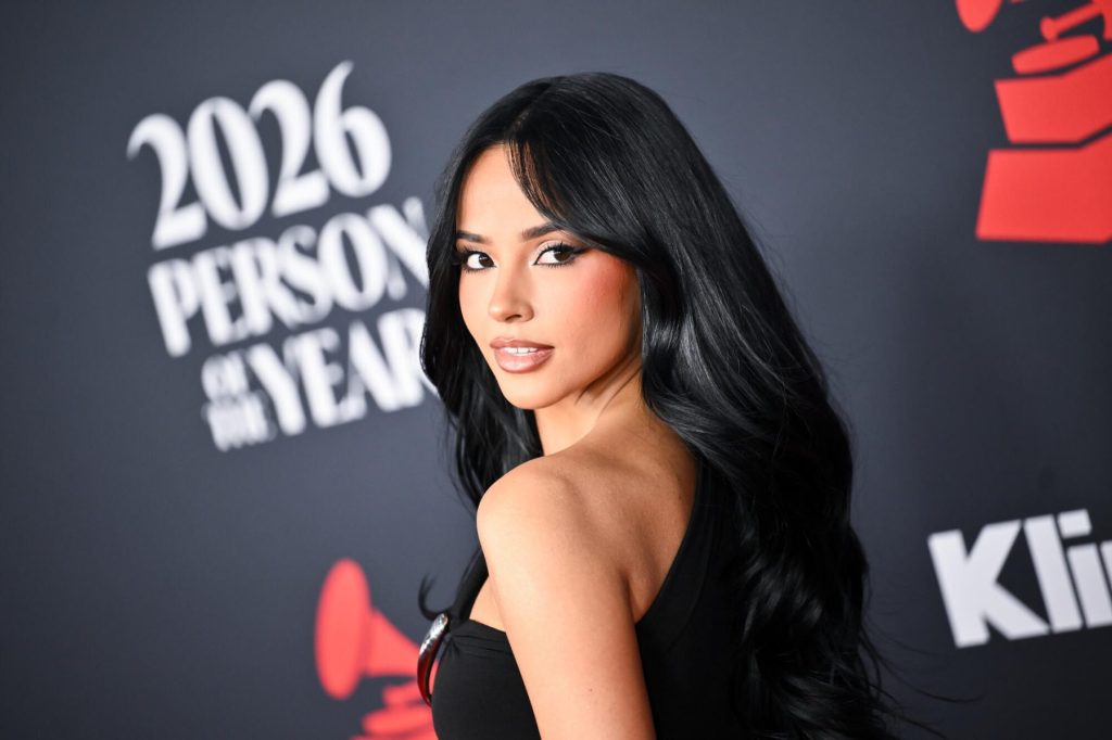 Becky G takes stand against ICE on red carpet at 2026 MusiCares Person ...