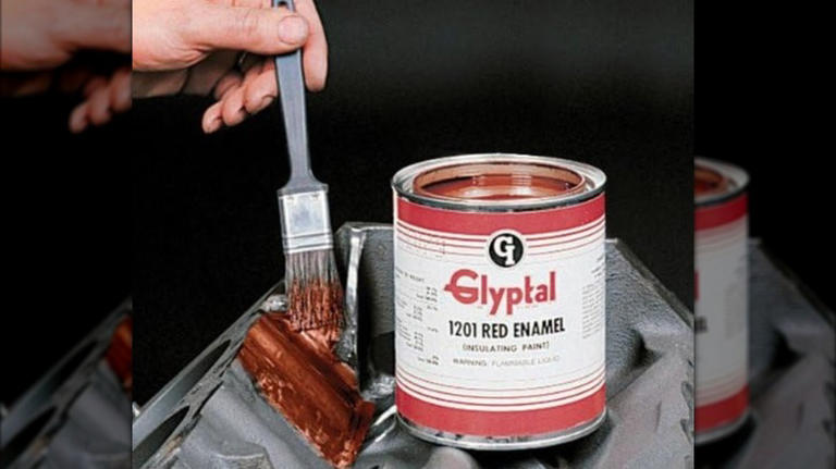 Yes, you can paint your engine block's lifter valley, it's fine