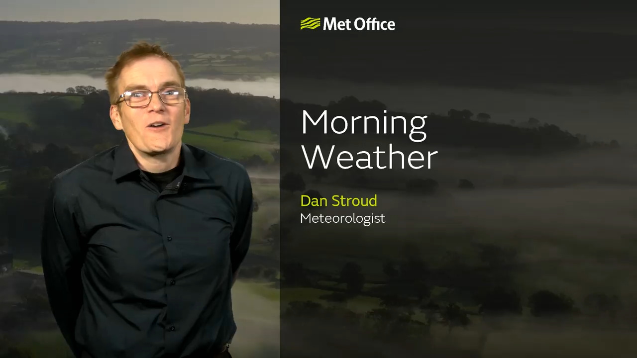 Met Office Friday morning weather forecast 26/09/2025