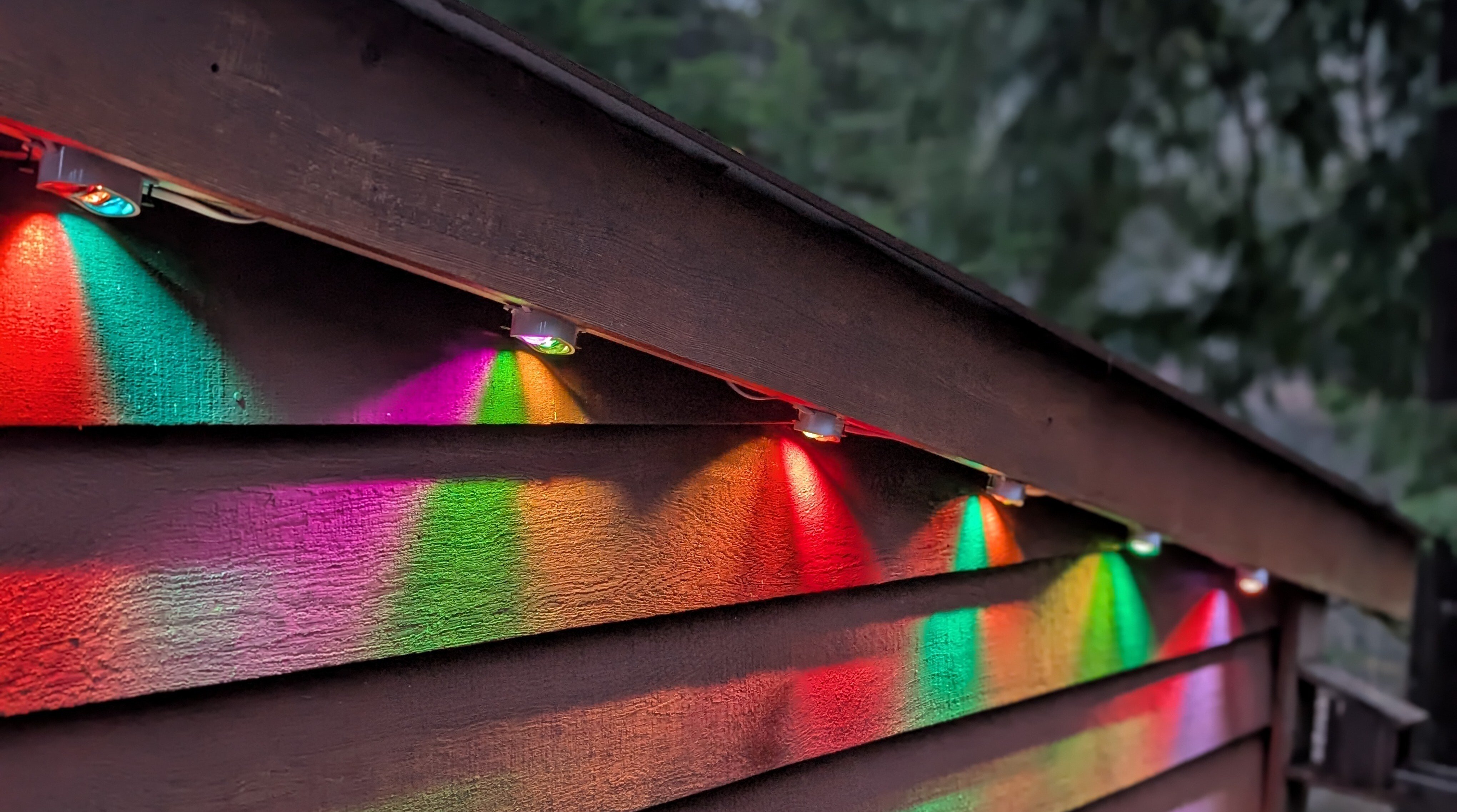I guessed the Govee permanent outdoor lights prism would be cool, but ...