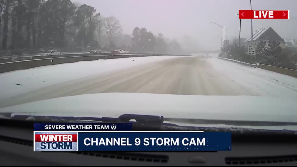 Meteorologist Joe Puma live from Channel 9 Storm Cam
