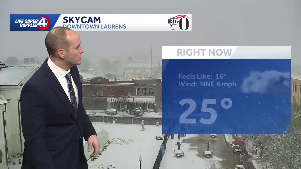 Extreme cold follows snow