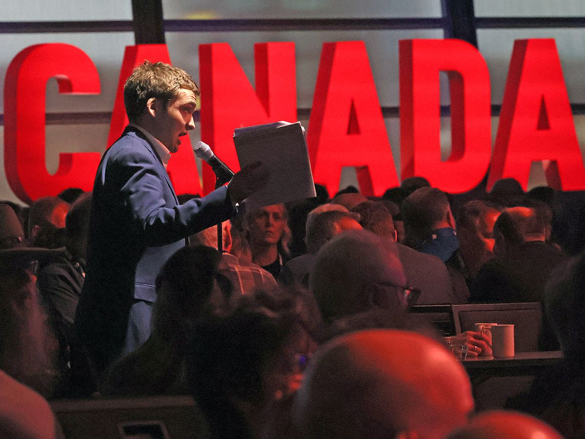 Smith blasts Trudeau's Liberal government at Conservative convention ...