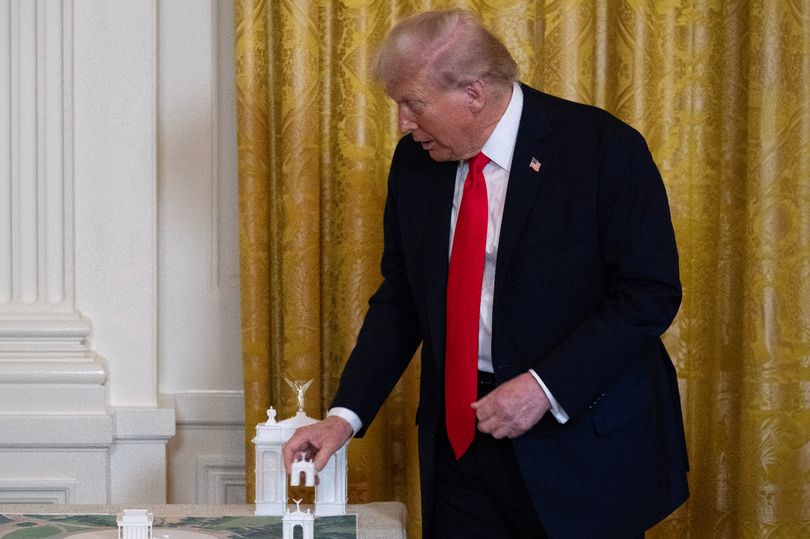 Trump reveals supersize plans for his 'Arc de Trump' that will dwarf ...