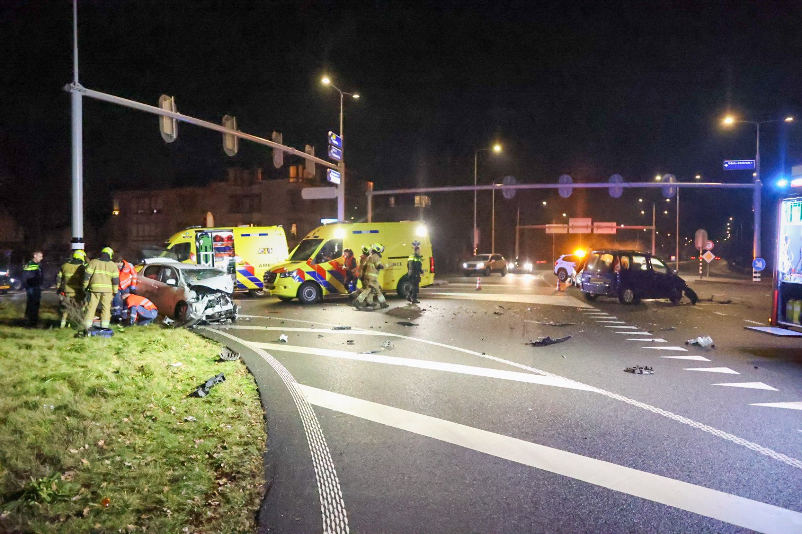 Man (24) uit Uden omgekomen bij zware botsing