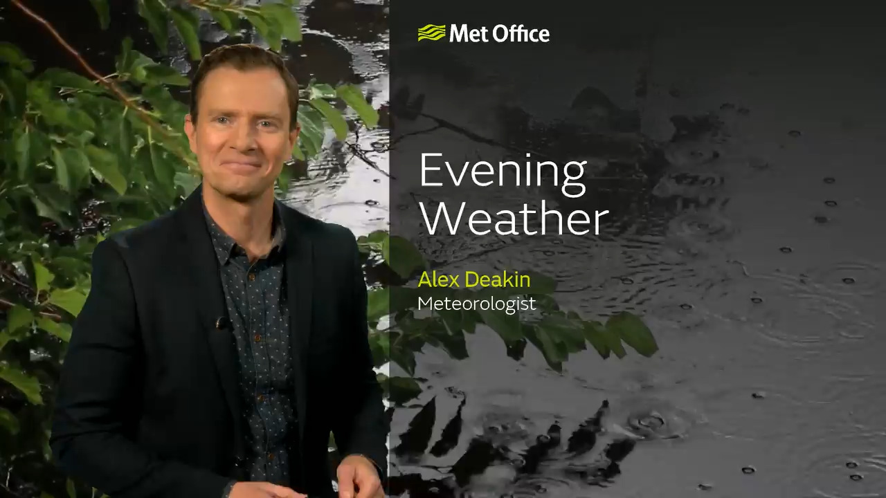 Met Office Thursday evening weather forecast 11/09/2025