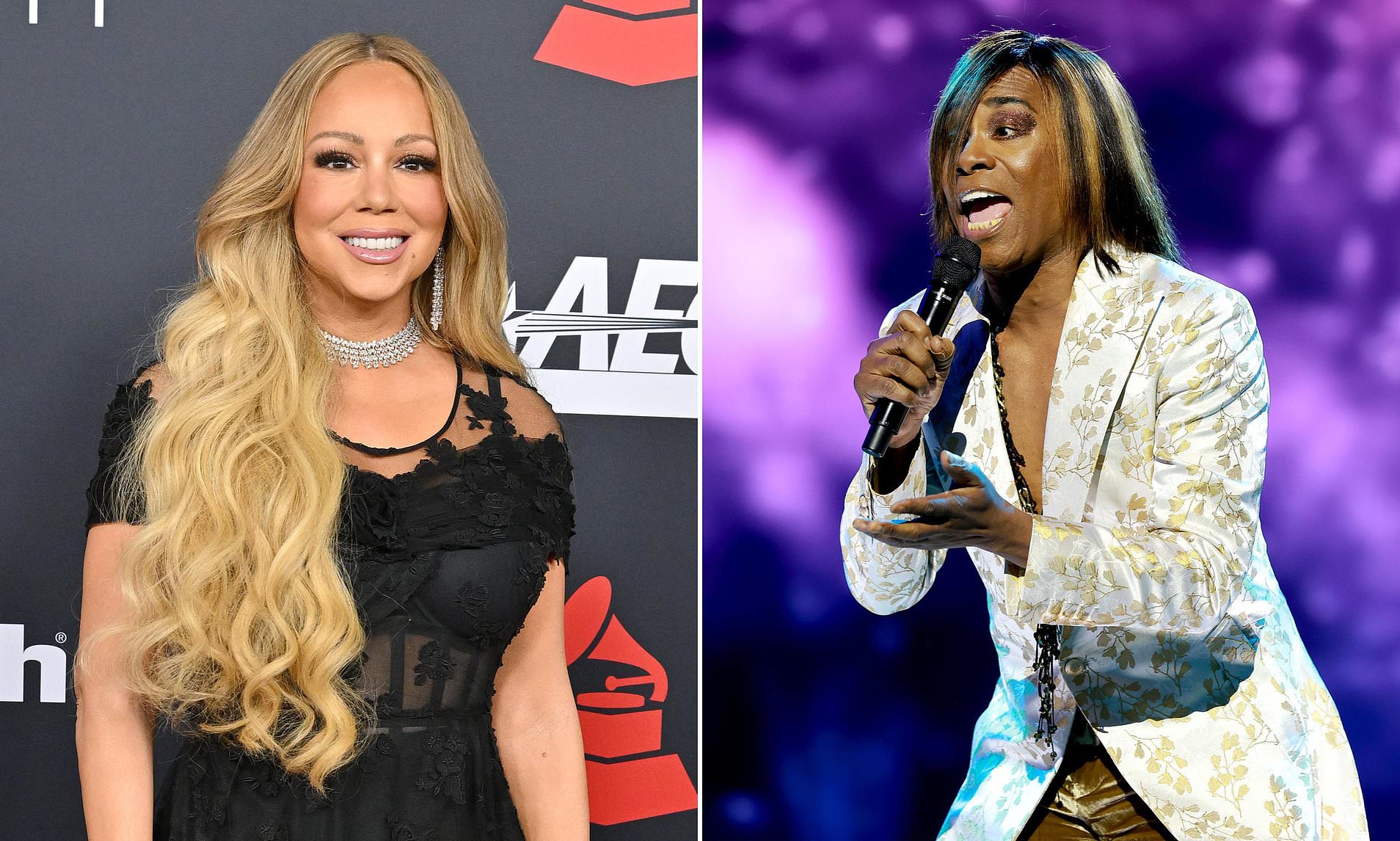 Mariah Carey's 'forced smile' while Billy Porter sings her song at gala ...