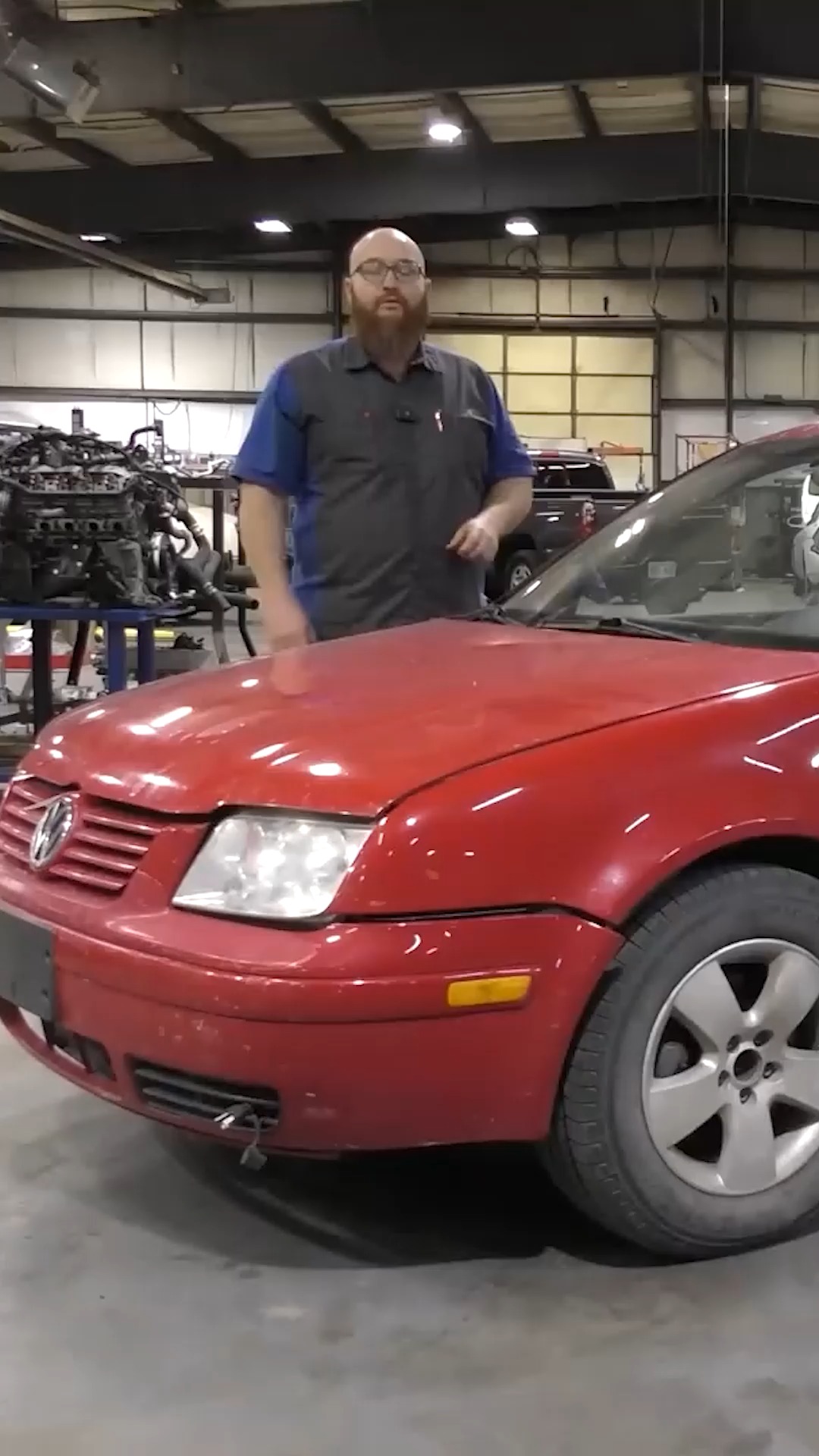 Dangling Engine TDI Jetta