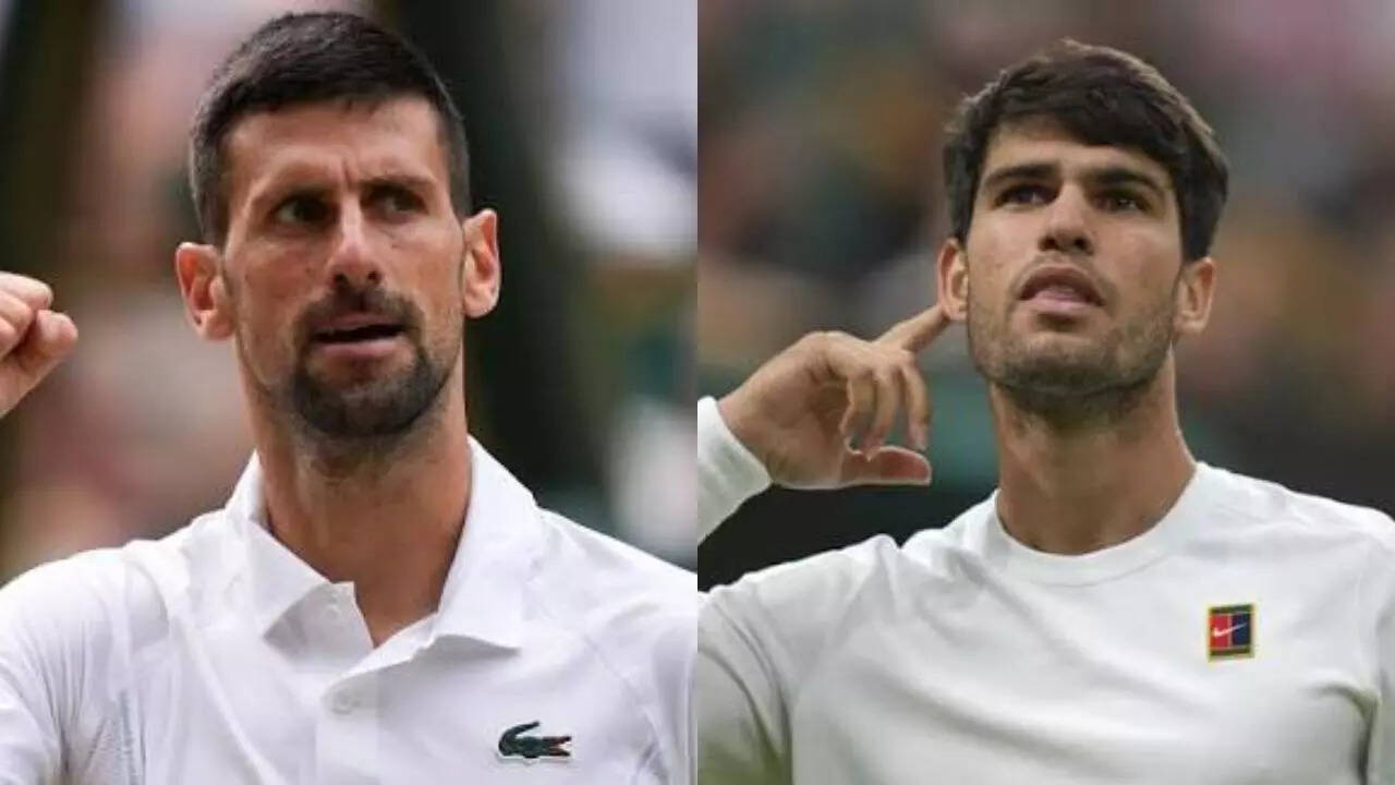 What is the age difference between Carlos Alcaraz and Novak Djokovic ...