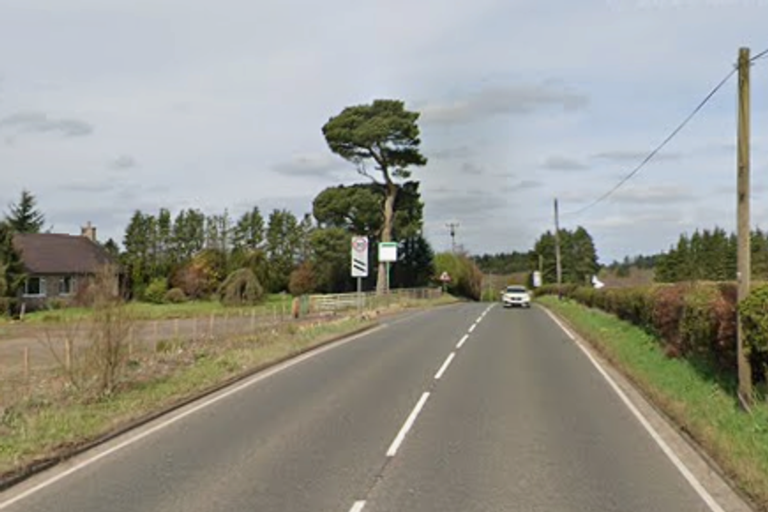Two children rushed to hospital after horror crash on Scots road