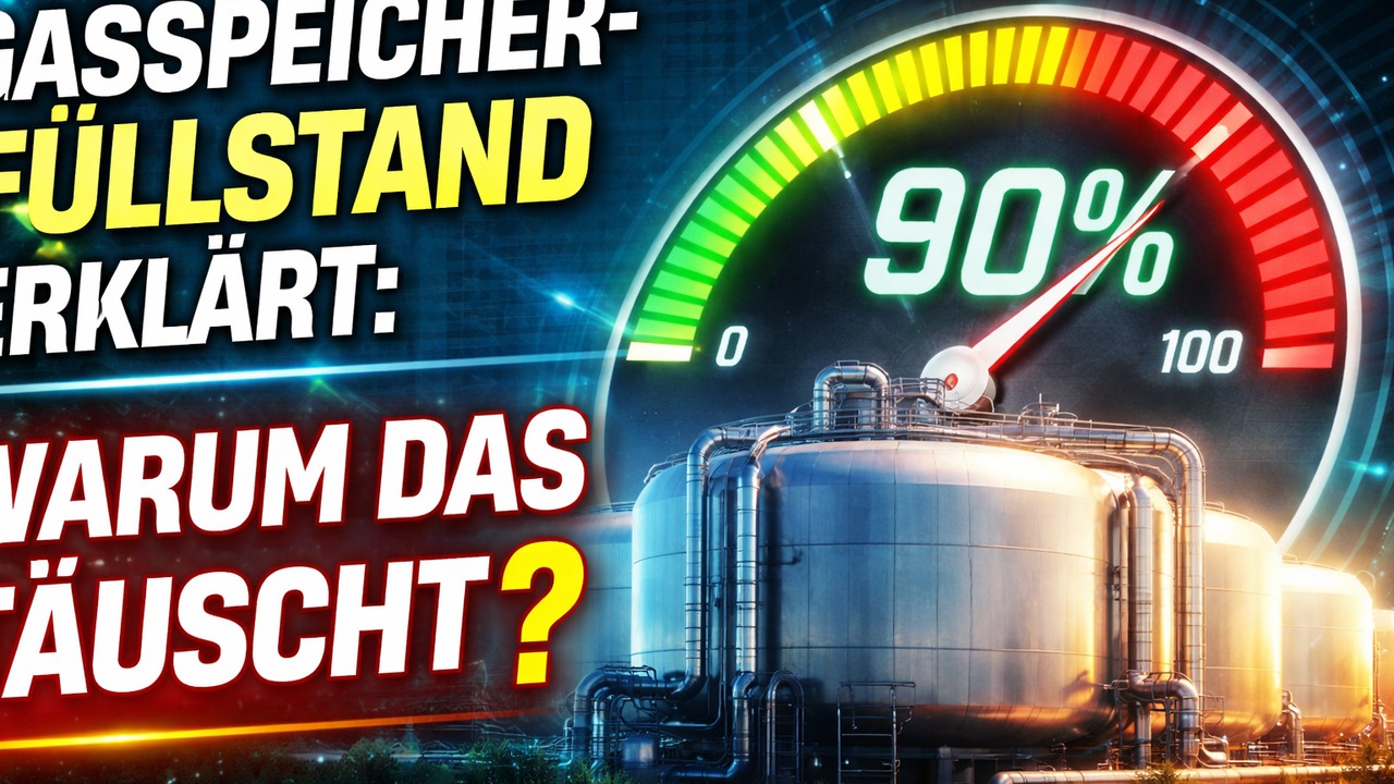 Gasspeicher-Füllstand erklärt: Was 90 % wirklich bedeuten und warum das ...