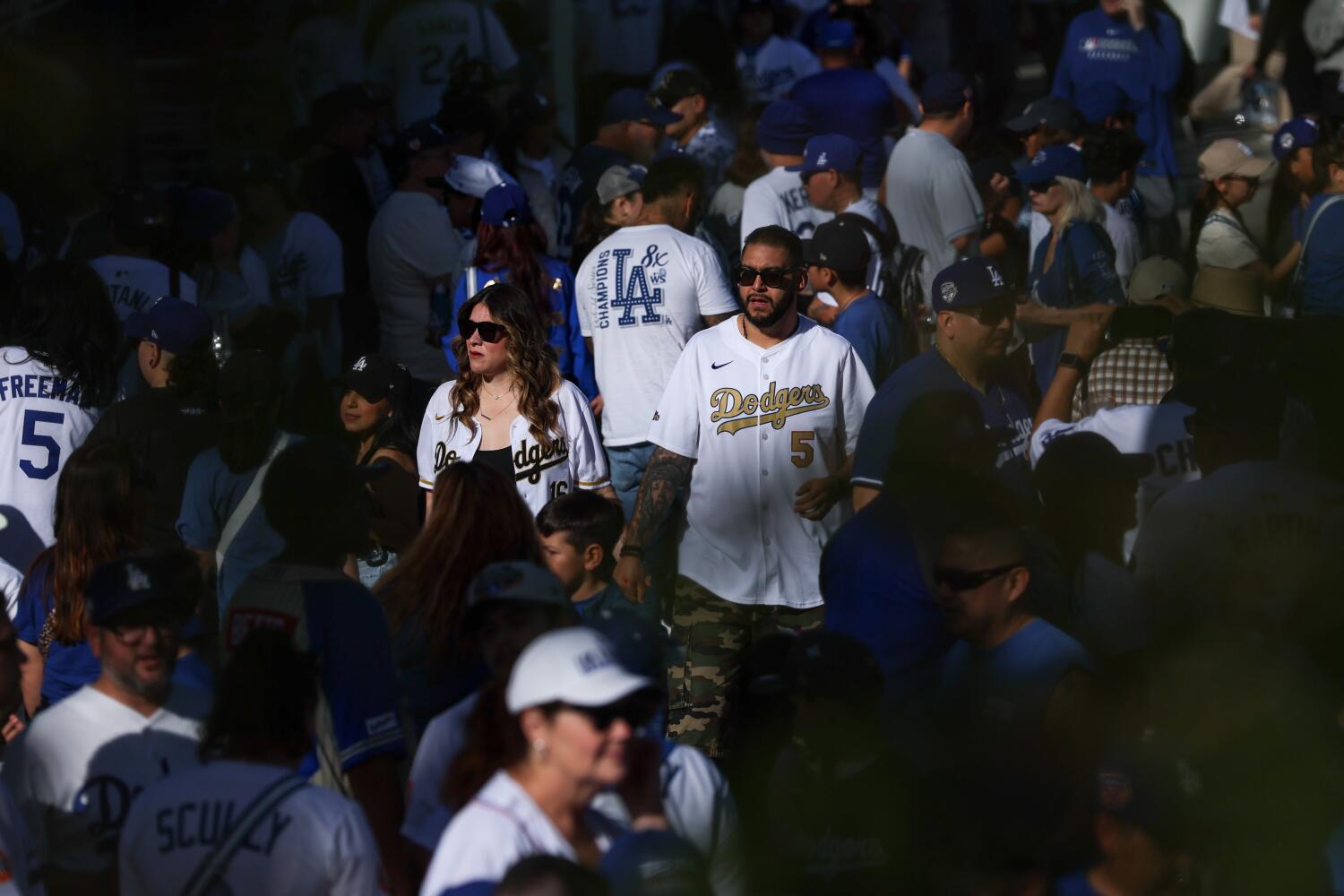 Plaschke: Haters beware! Villainous Dodgers begin three-peat quest with ...