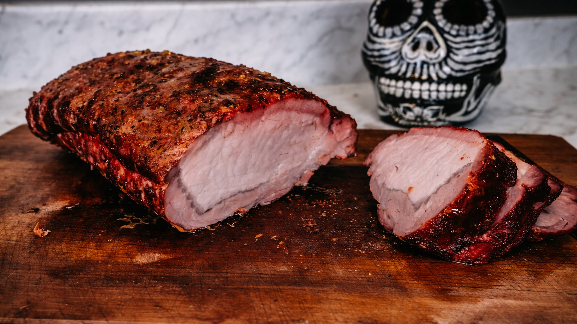 Smoking pork loin made simple at home