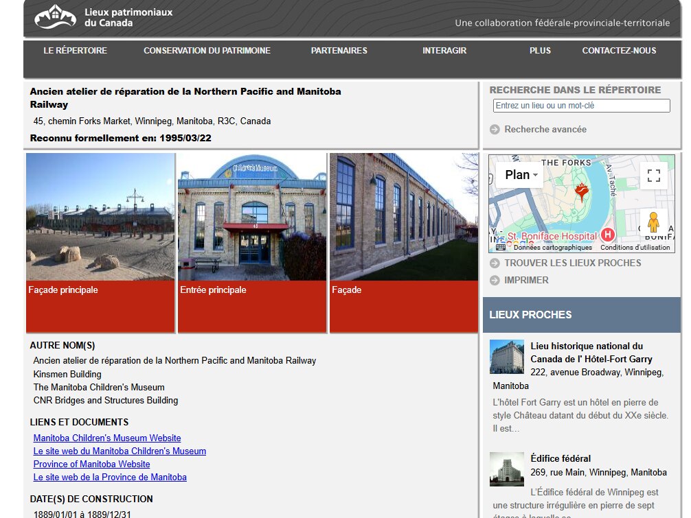 Parcs Canada ferme son répertoire en ligne, le Manitoba épargné grâce à ...