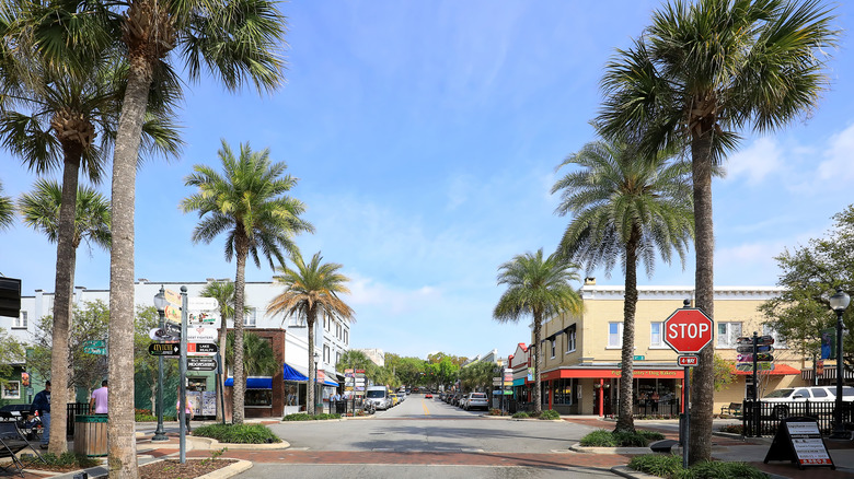This postcard-perfect main street near Orlando offers movie-set vibes ...