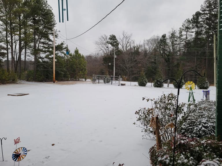 Residents navigate snowy roads in Indian Land