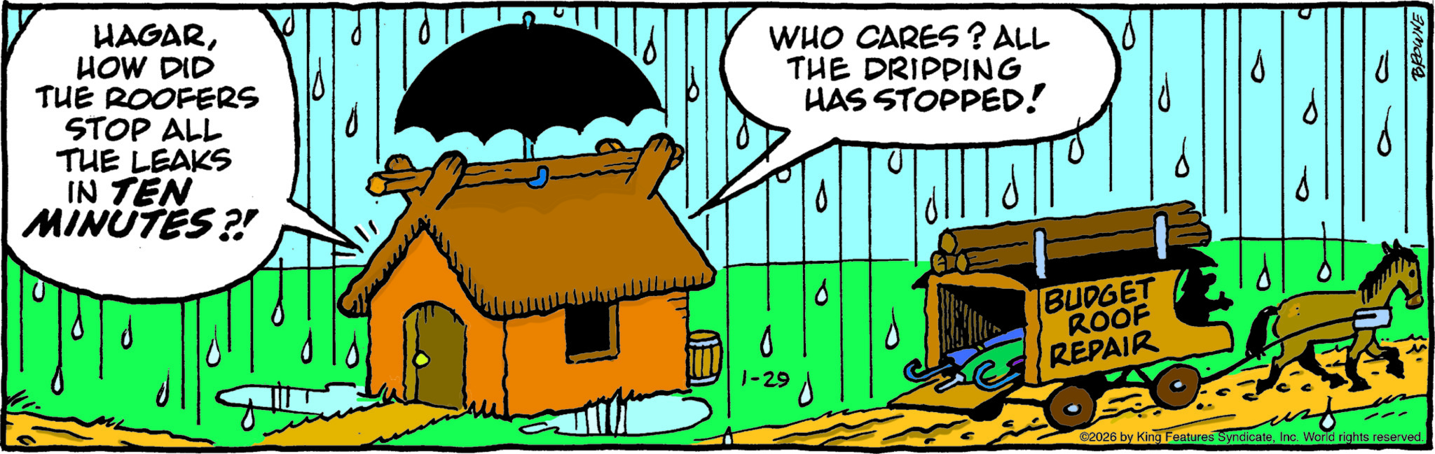 Hagar the Horrible by Chris Browne