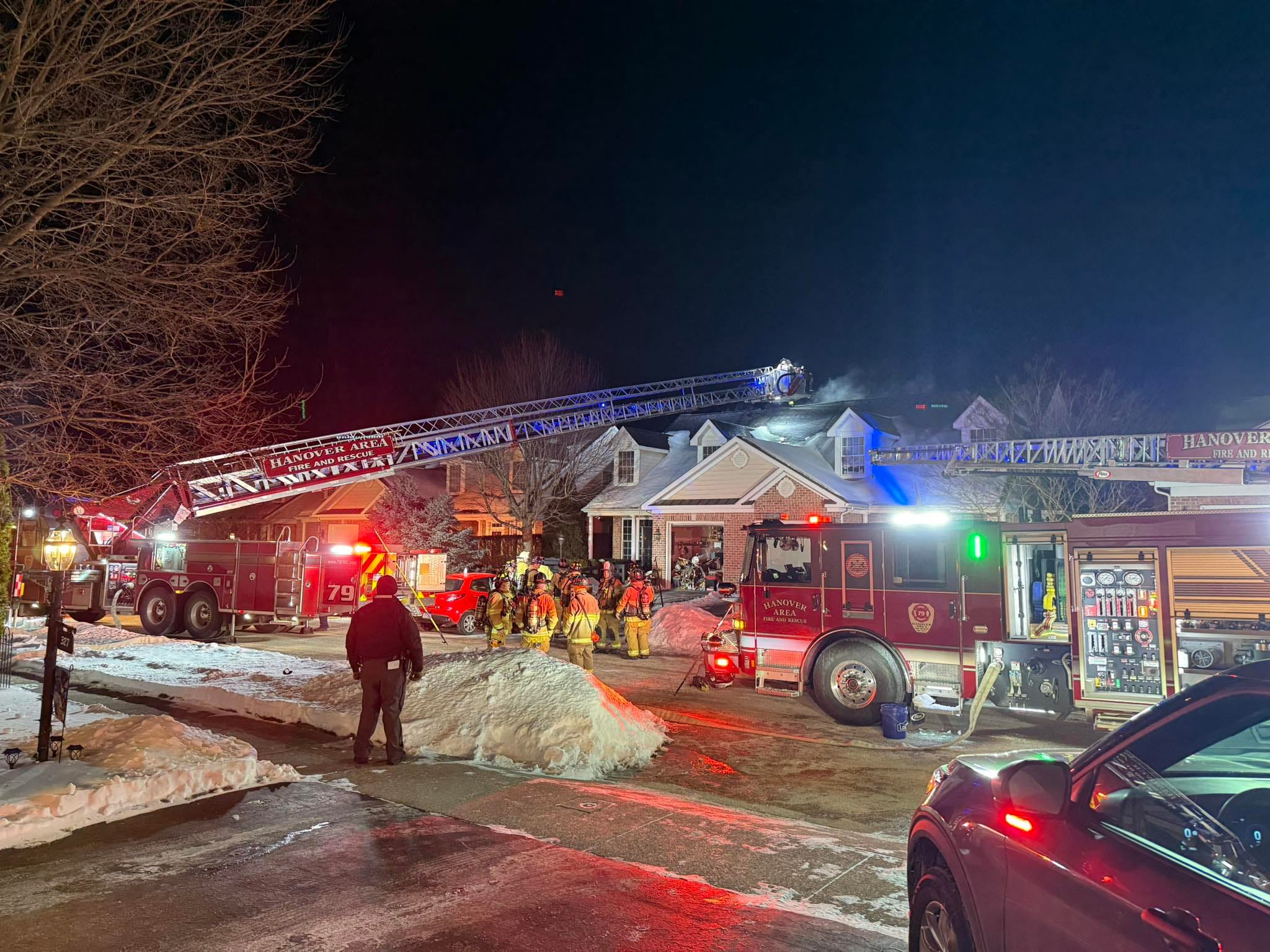 One person dead following house fire in North Hanover
