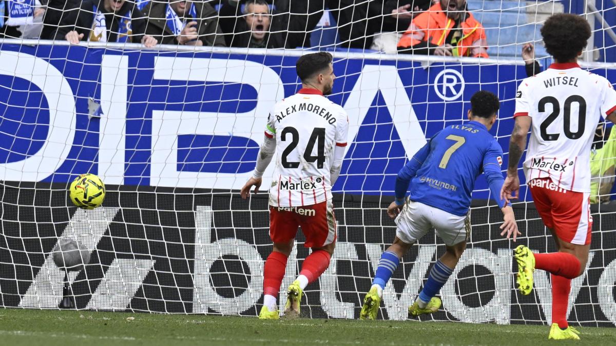 El Girona da alas a un Oviedo que cree en el milagro