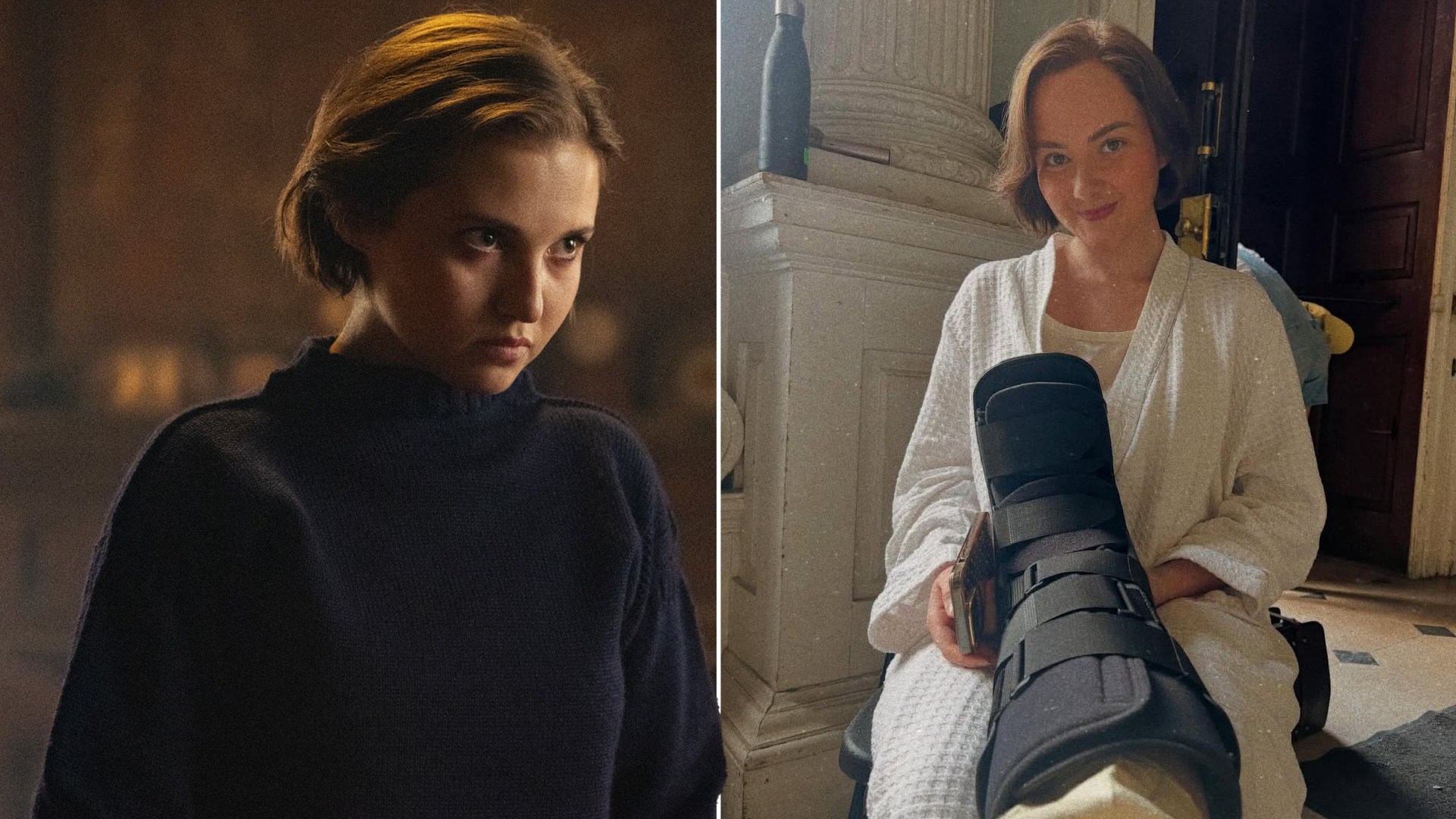 Netflix star forced to use body-double after breaking foot 'tripping on ...