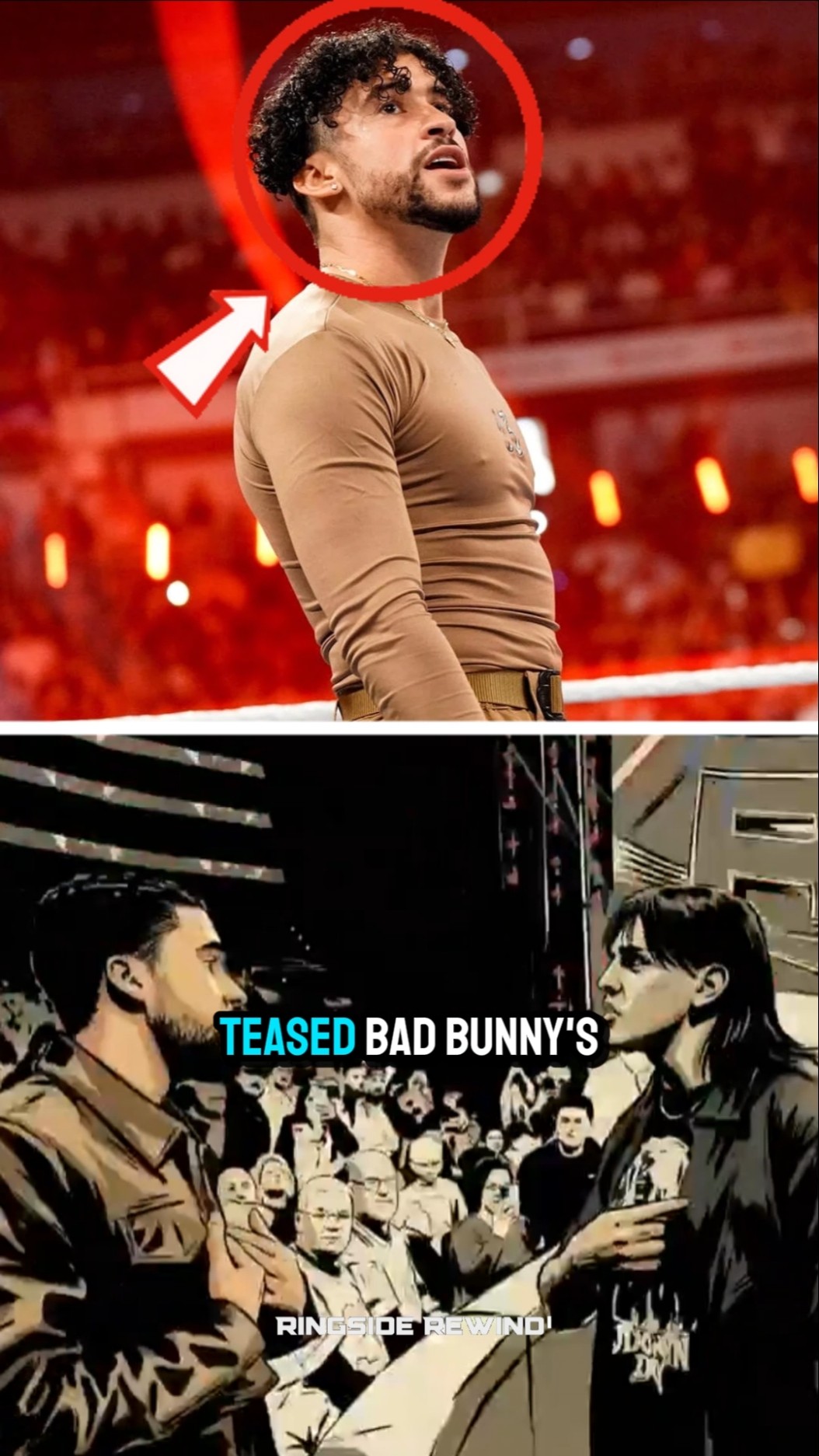 Dominik Mysterio name-drops Bad Bunny on AAA!