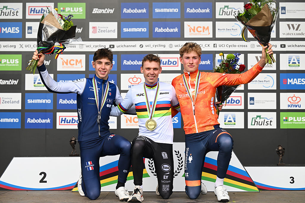 Cyclo-cross World Championships: Aaron Dockx scores under-23 men's gold ...