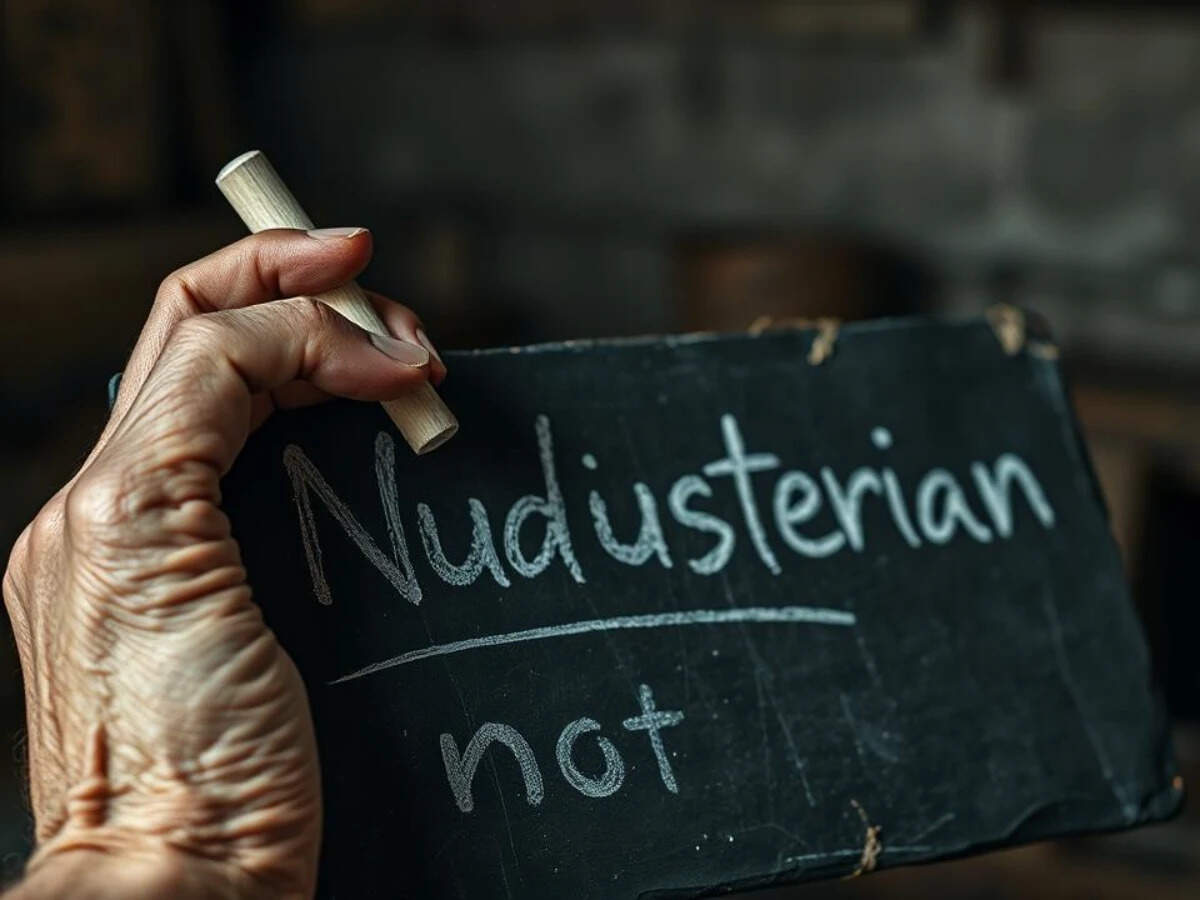 Word of the day - nudiustertian
