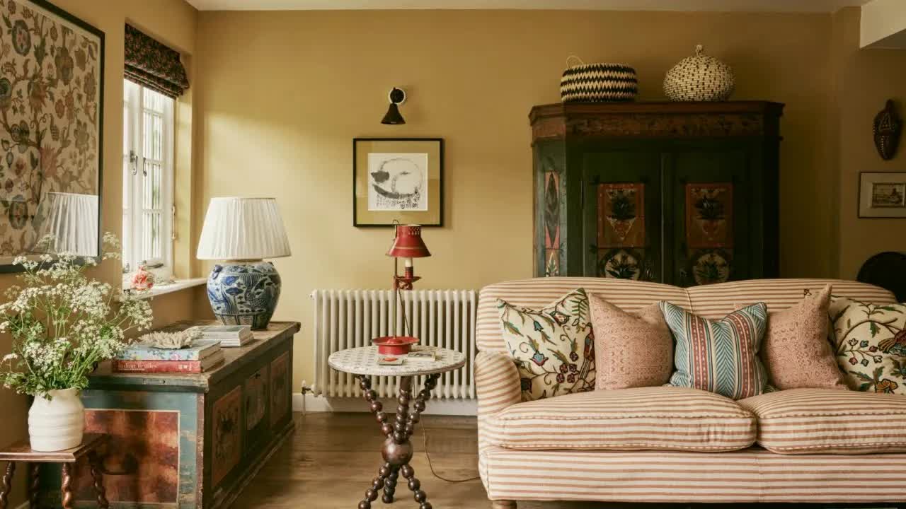 English country cottage full of warmth
