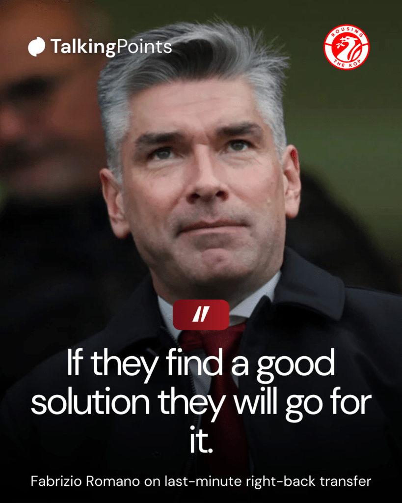 Arne Slot could get Liverpool fans back on side with surprise choice at ...