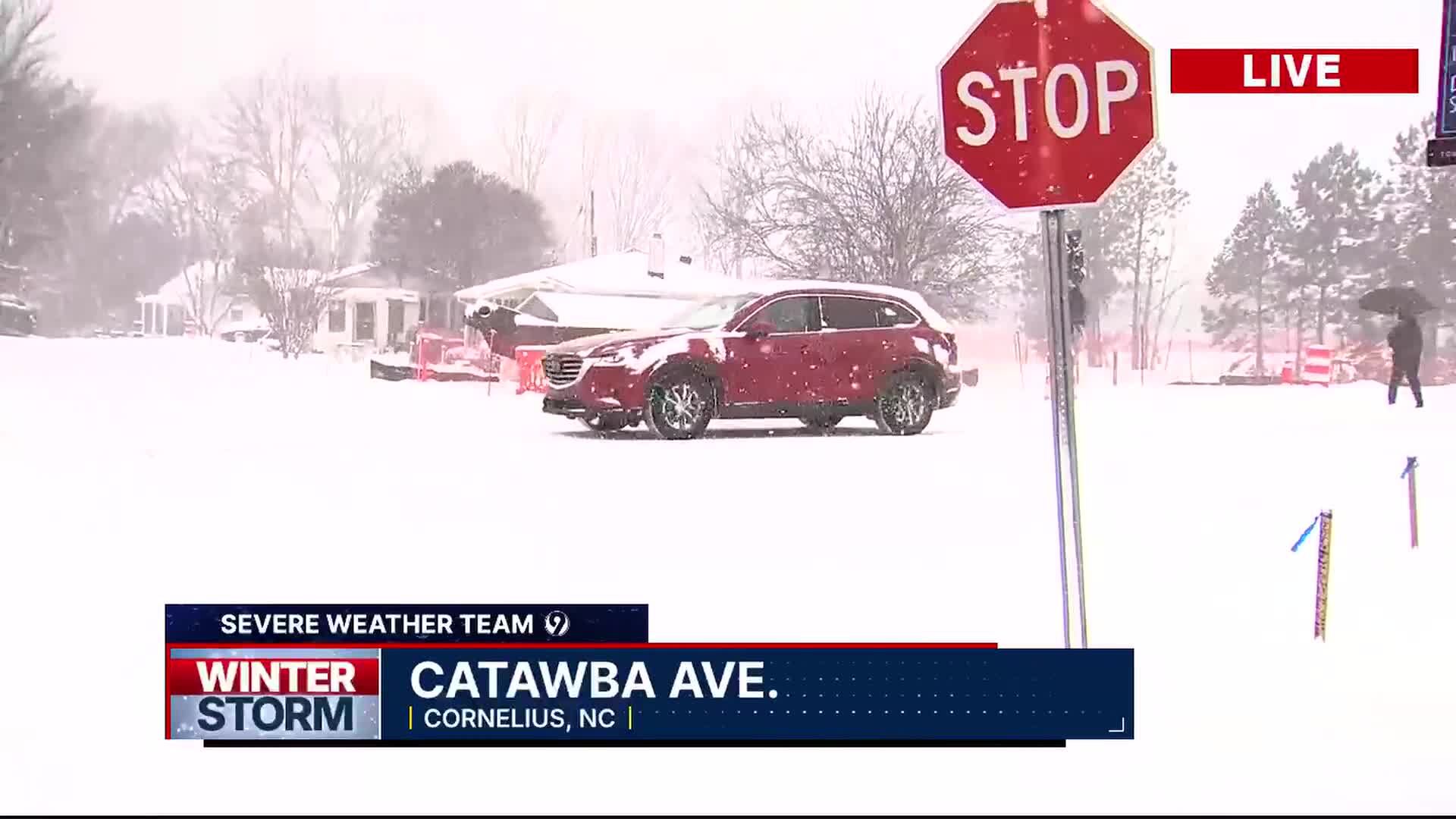 Heavy snow in Cornelius leads to road visibility issues