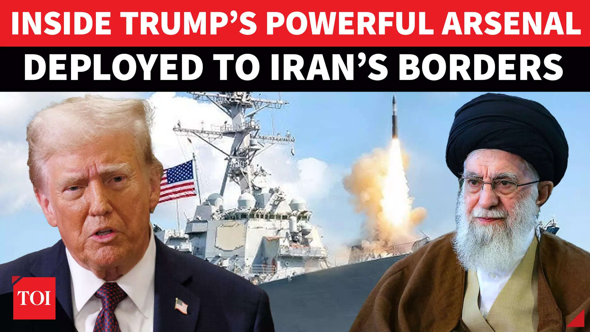 Iran VS US 'war': Warships, warplanes, missiles & more: Trump's arsenal ...