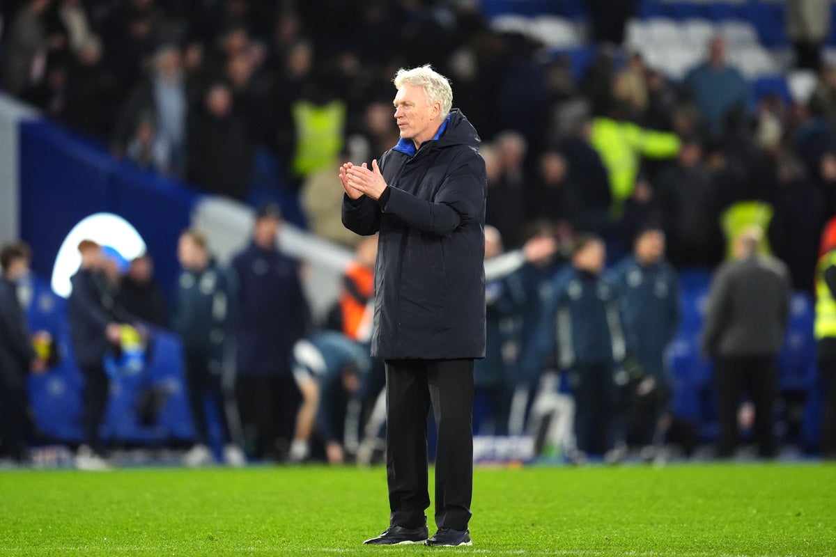 Everton boss David Moyes says football is 'killing' managers' celebrations