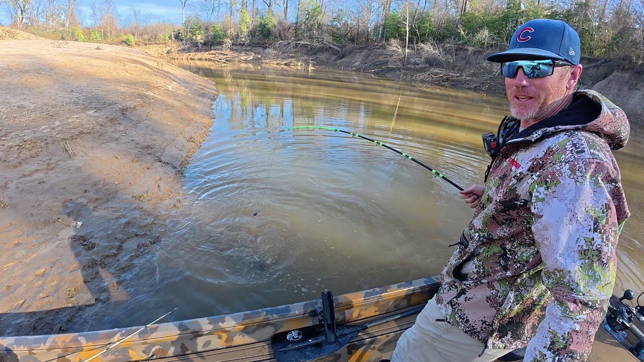 Big fish almost steals my fishing rod
