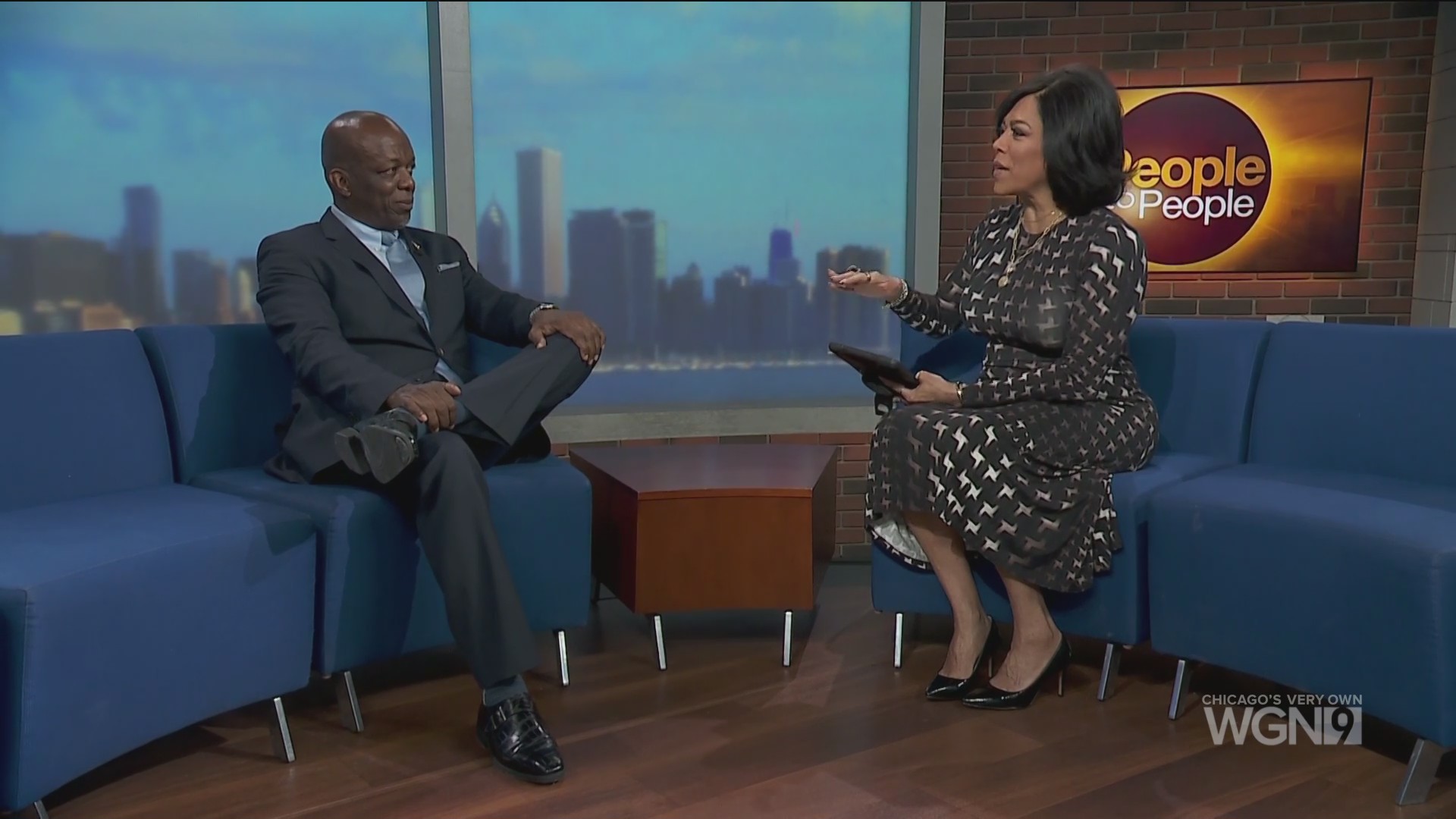 WGN People to People - Dr. Jeffrey Sterling on the new food pyramid and ...