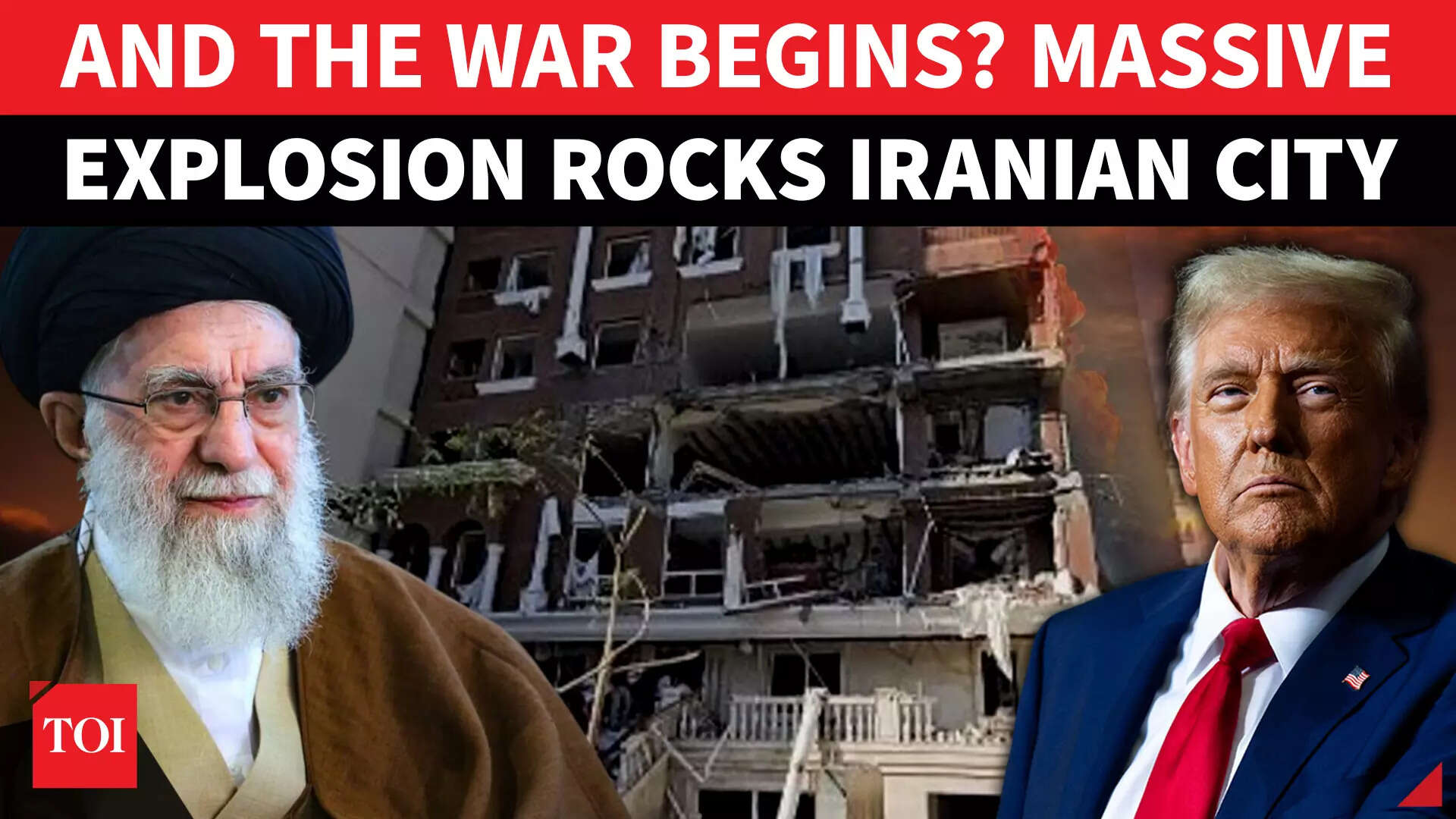 Iran under attack? Explosion rocks port city; high-rise, shops ...