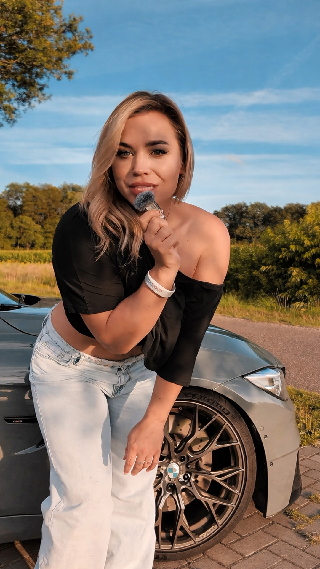 Distinctive rear design on modern BMW models