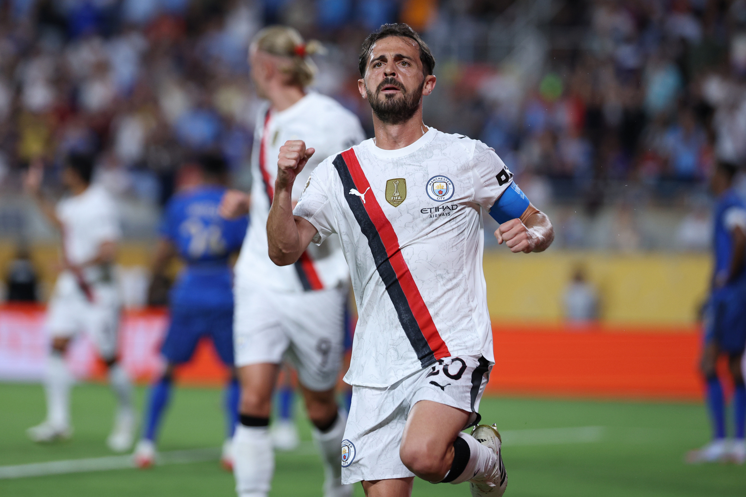 The Manchester City captain makes his point as the pressure of this ...