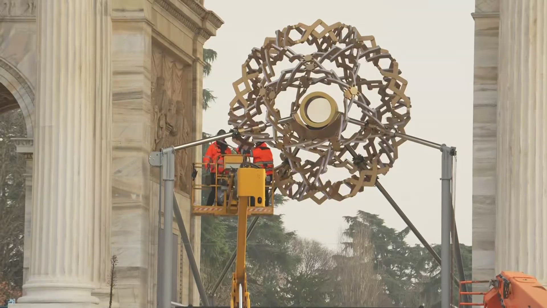 The Olympic cauldron is out in Italy