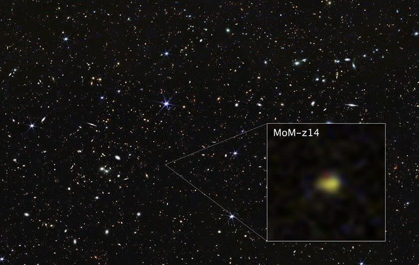 JWST confirmed the most distant galaxy ever observed at 13.5 billion ...